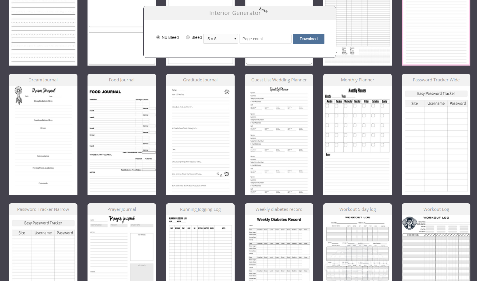 Cursive Handwriting Workbook Low Content KDP Interior Template For 