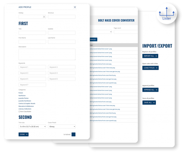 Book Bolt – No Content Book Research, Design, Listing - Book Bolt