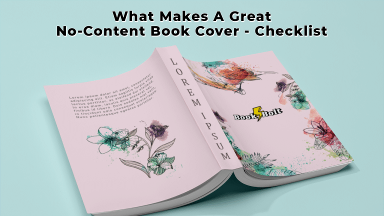 What Makes A Great No-Content Book Cover? (Checklist) - Book Bolt