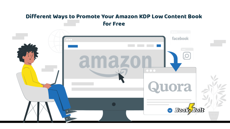 Different Ways to Promote Your Amazon KDP Low Content Book for Free ...