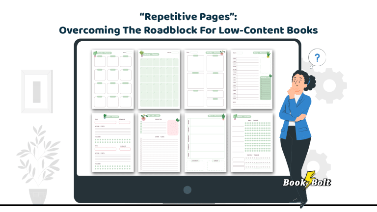“Repetitive Pages”: Overcoming The Roadblock For Low-Content Books ...