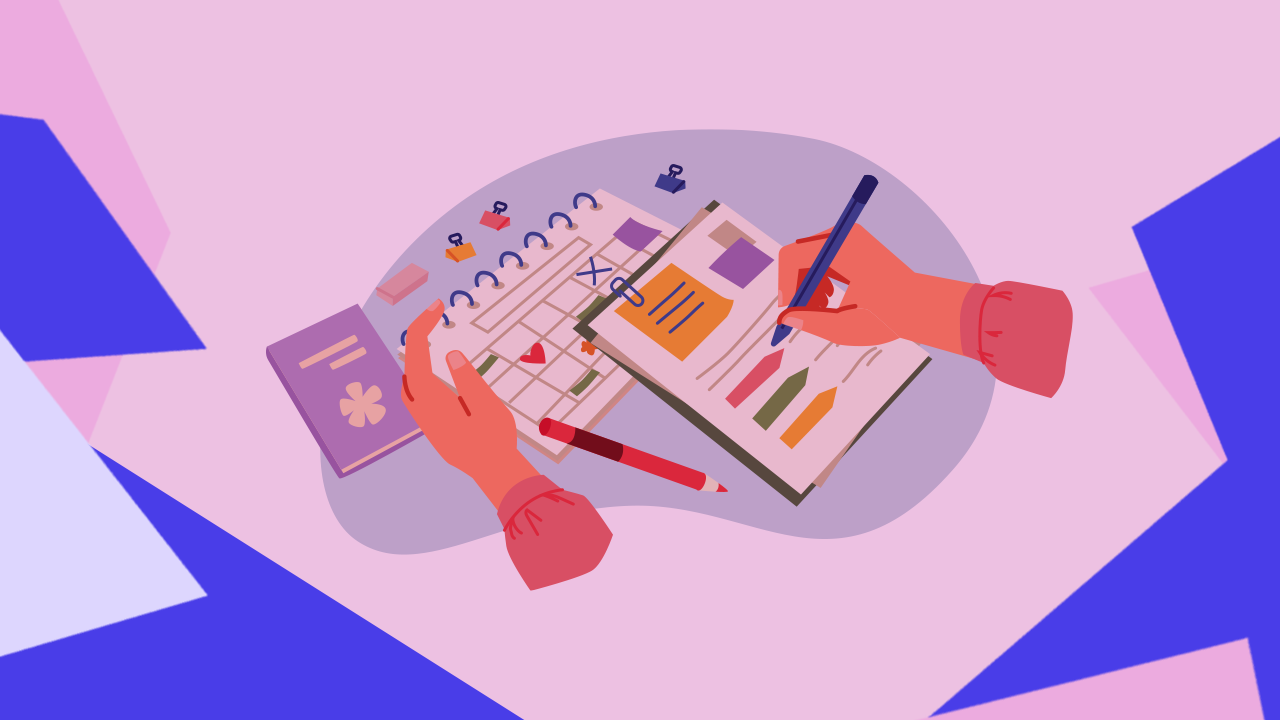 Hybrid journals: Combining calendars, planners, and trackers into a top ...